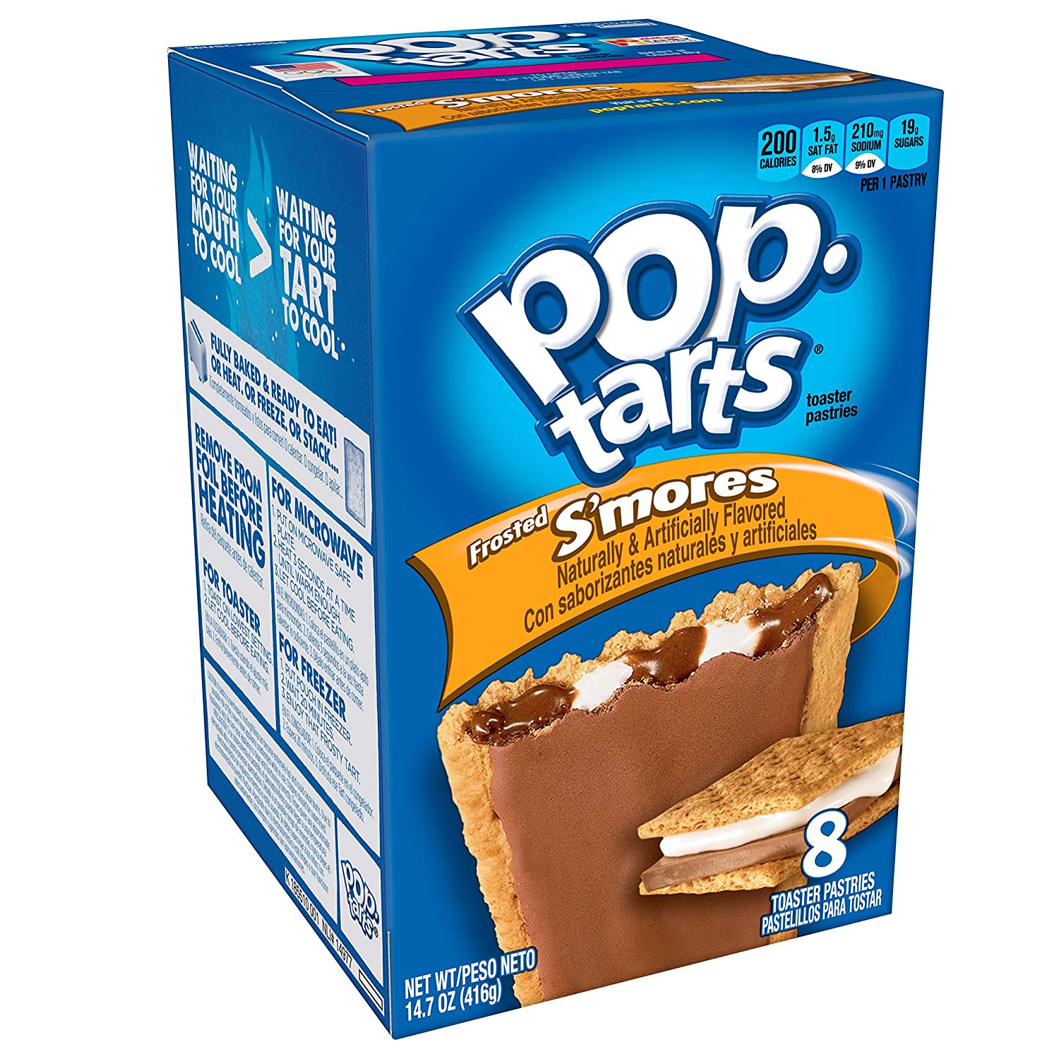 Kell Pop Tarts S’mores 13.5oz – www.foodedge.com