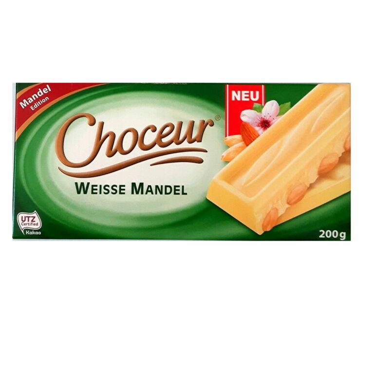 Choceur Weisse Mandel (White Almond)200g – www.foodedge.com